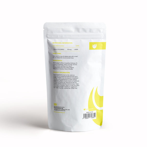 Vitamin D3 2000IU - Phoenix Nutrition